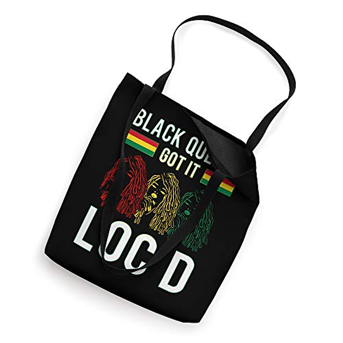 Black Queens Got It Loc'd Hair Afro Lover Melanin Dreadlock Tote Bag