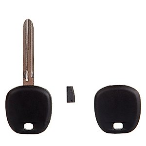 ROADFAR TOY44D-PT Uncut Ignition Key Fob 1pc Replacement fit for Toyota Series 2003-2010