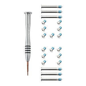 GODSHARK 2 Sets Replacement Screws with Screwdriver for MacBook Pro 13" 15" 17" A1278 A1286 A1297 2009-2012, Unibody Bottom Case Cover Phillips Repair