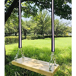 2Pcs Comfortable Swing Chain Cover, Swing Chain Handle Grip Sleeve for Outdoor Playground/Garden/Backyard/Patio, Chain Cover for Porch, Barrier Chain Protective Sleeve （Diving Fabric）