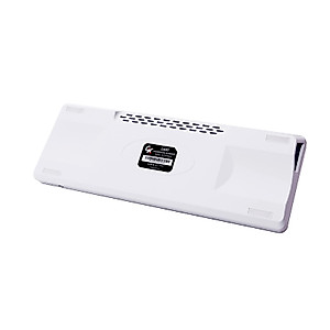 GK GAMAKAY LK67 65% RGB Modular DIY Mechanical Keyboard, 67 Keys Hot Swappable 3pin/5pin Switch, Programmable Triple Mode Bluetooth 5.0/USB-C Wired/2.4GHz Wireless Customized Keyboard Kit (White)