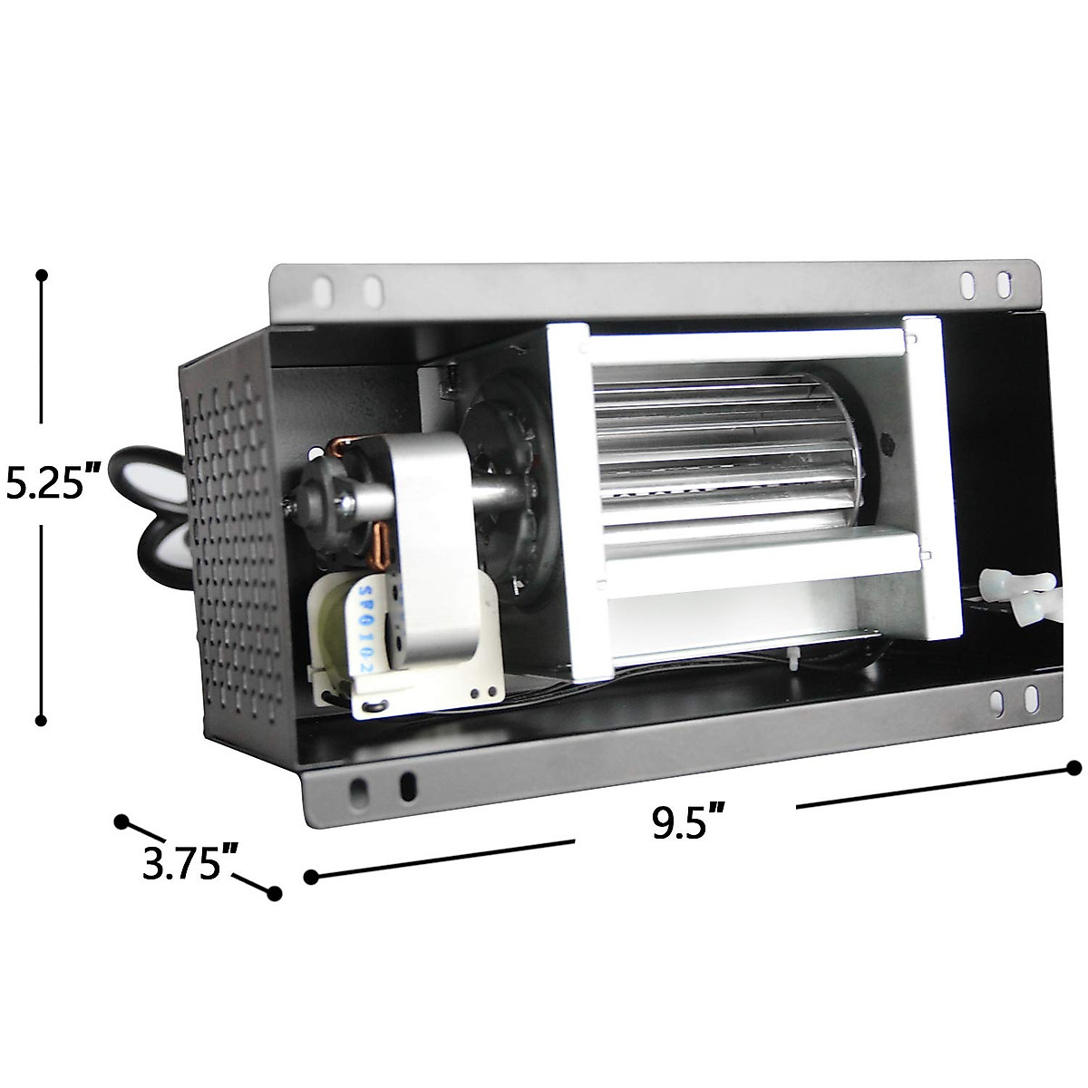 VICOOL Speed Variable S31105 Fireplace Blower 110V ~ 120V for GHP Group, Monessen/Majestic (MHSC Brands), Majestic Dutchwest Windsor, CFM US Century Plate Steel Freestanding Wood Stove Fireplace