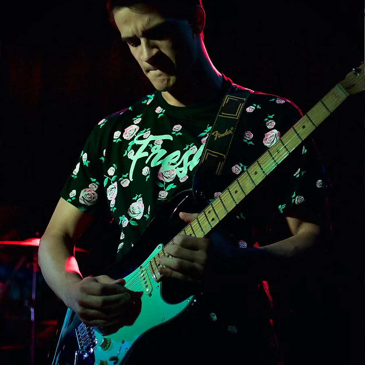 Fender 6 String Solid-Body Electric Guitar, Right, Olympic White, Full (0378002505)