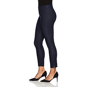 NYDJ Women's Petite Size Alina Pull On Ankle Jeans, Rinse, 10P