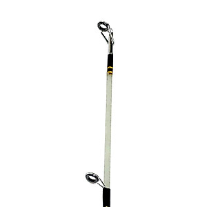 EatMyTackle Pro Spinner | Saltwater Fishing Rod (12-25lb, 2pc. Fast Action, 7ft)