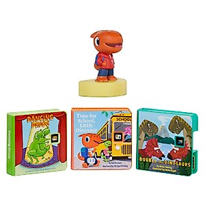 Little Tikes Story Dream Machine Dino Story Collection, Dinosaurs, Storytime, Books, Random House, Audio Play Character, Gift and Toy for Toddlers and Kids Girls Boys Ages 3+ Years