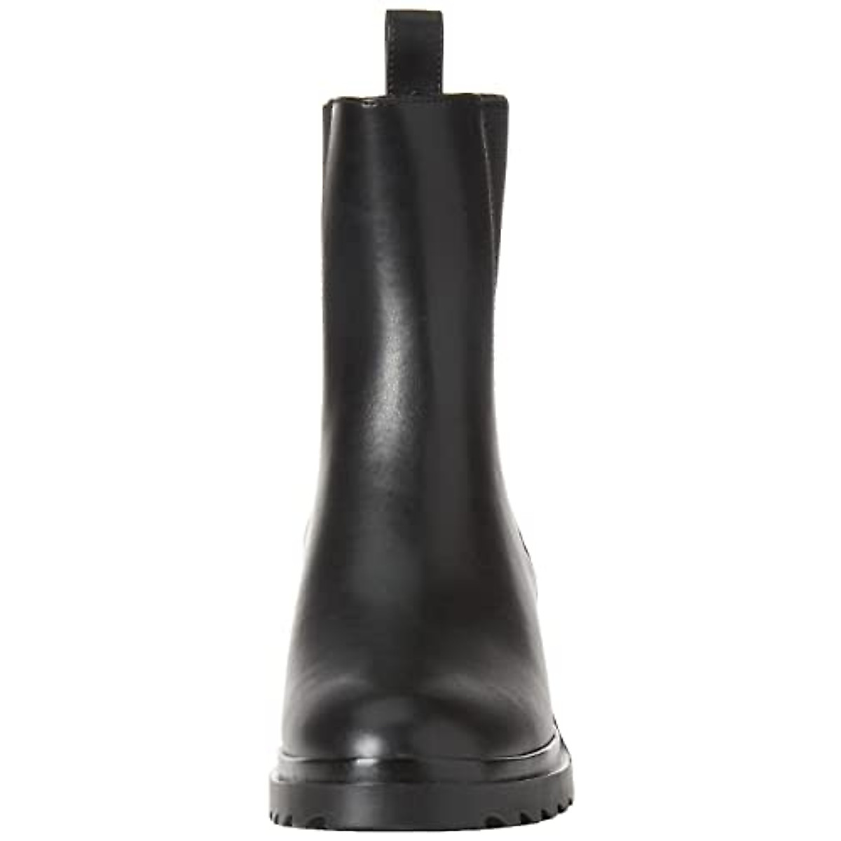 Amazon Essentials Women's Chunky Sole Chelsea Boot, Black, 8