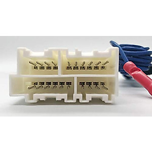 Custom Install Parts Factory Radio Amp Subwoofer Interface Wire Harness + Inline Converter Kit Compatible with Chevrolet