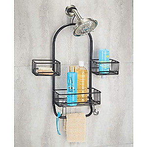 iDesign Classico Shower Caddy, Matte Black