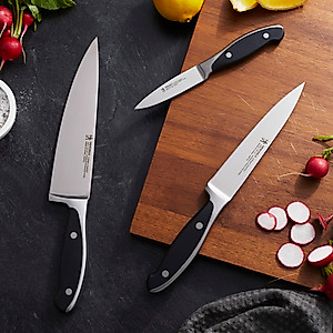 HENCKELS - 16021-000 HENCKELS Forged Synergy Starter Knife Set, 3-piece, Black/Stainless Steel