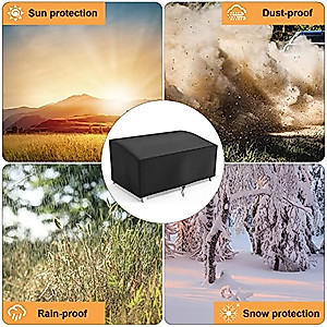 Nomiou Grill Cover for Cuisinart CGG-306 Propane Grill, Portable Grill Cover for Pit Boss 75275 Stainless Steel Two-Burner Grill, 24 Inch Table Top Grill Cover