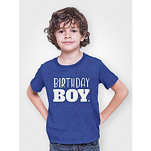 Birthday boy Shirt Toddler Boys Outfit First Happy 2t 3t 4 Year Old 5 Kids 6th (Charcoal Blue, 12 Months)