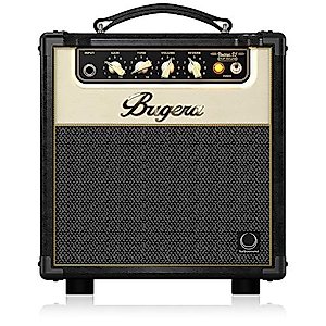 Bugera V5 INFINIUM 5-Watt Class-A Tube Amplifier Combo with INFINIUM Tube Life Multiplier, Original Turbosound Speaker, Reverb and Power Attenuator