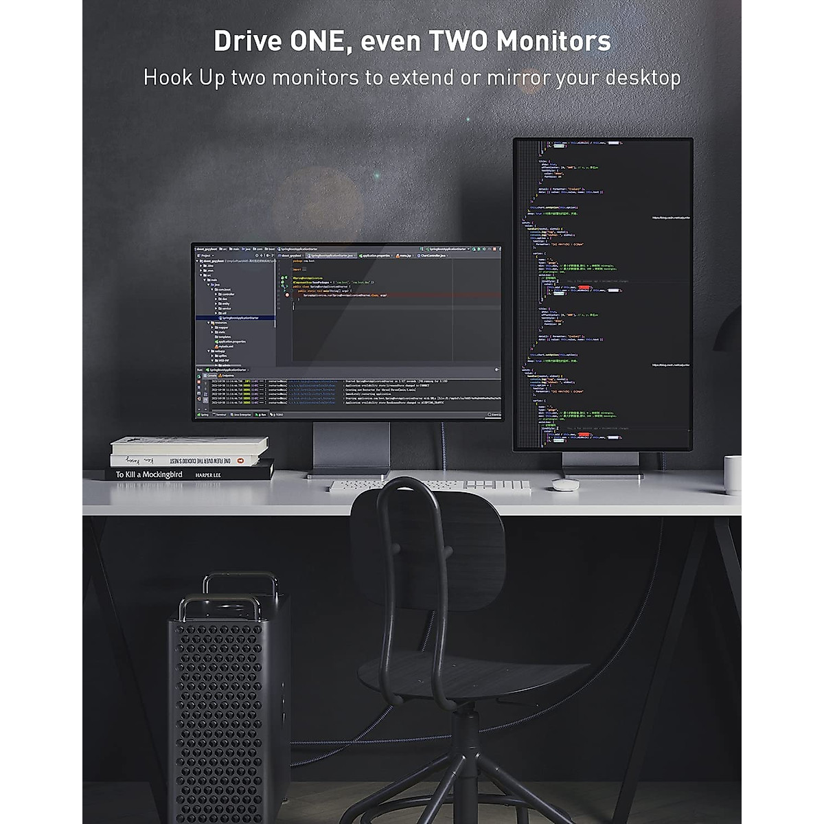 Maxonar 8K DisplayPort 1.4 to HDMI 2.1 Cable, 6.6FT Unidirectional DP1.4 to HDMI 2.1 Video Cord Support 4K@120Hz Dynamic HDR,HDCP 2.3,DSC 1.2a for RTX 3090, RX6900, PC, AMD NVIDIA Graphics