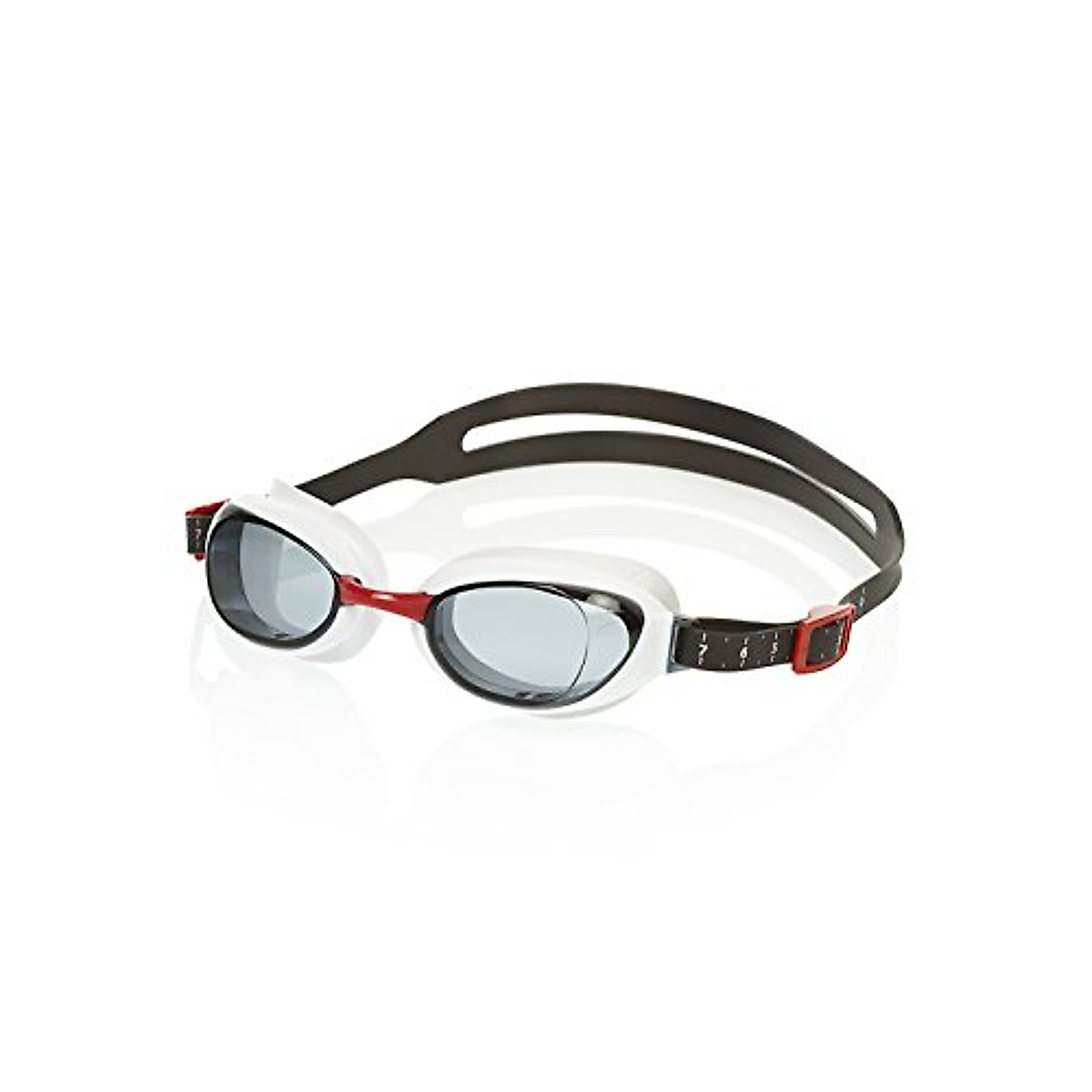 Speedo Adult Aquapure Goggle - Red/smoke