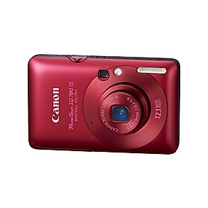 Canon PowerShot SD780IS 12.1 MP Digital Camera with 3x Optical Image Stabilized Zoom and 2.5-inch LCD (Deep Red)