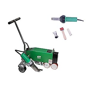 Automatic Hot Air Welder for Welding Roofing TPO PVC membrane with Free Hot Air Welding Gun (230v roof welder+120v heat gun)