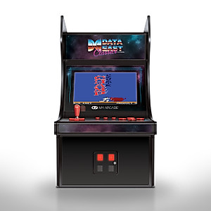 My Arcade Data East Classics Mini Player - 10 Inch Retro Arcade Machine Cabinet - Includes 35 Games