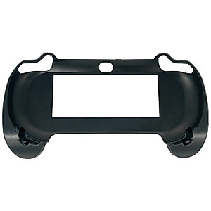 OSTENT Durable Joypad Plastic Flexible Bracket Holder Hand Handle Grip for Sony PS Vita 1000 Color Black