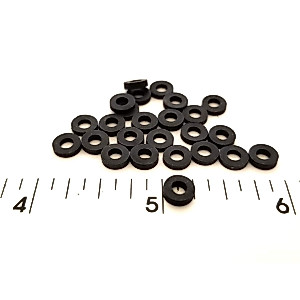 (100 Pack) Tiny Electronics Rubber Washers - for use with Various Circuit Boards and Raspberry Pi