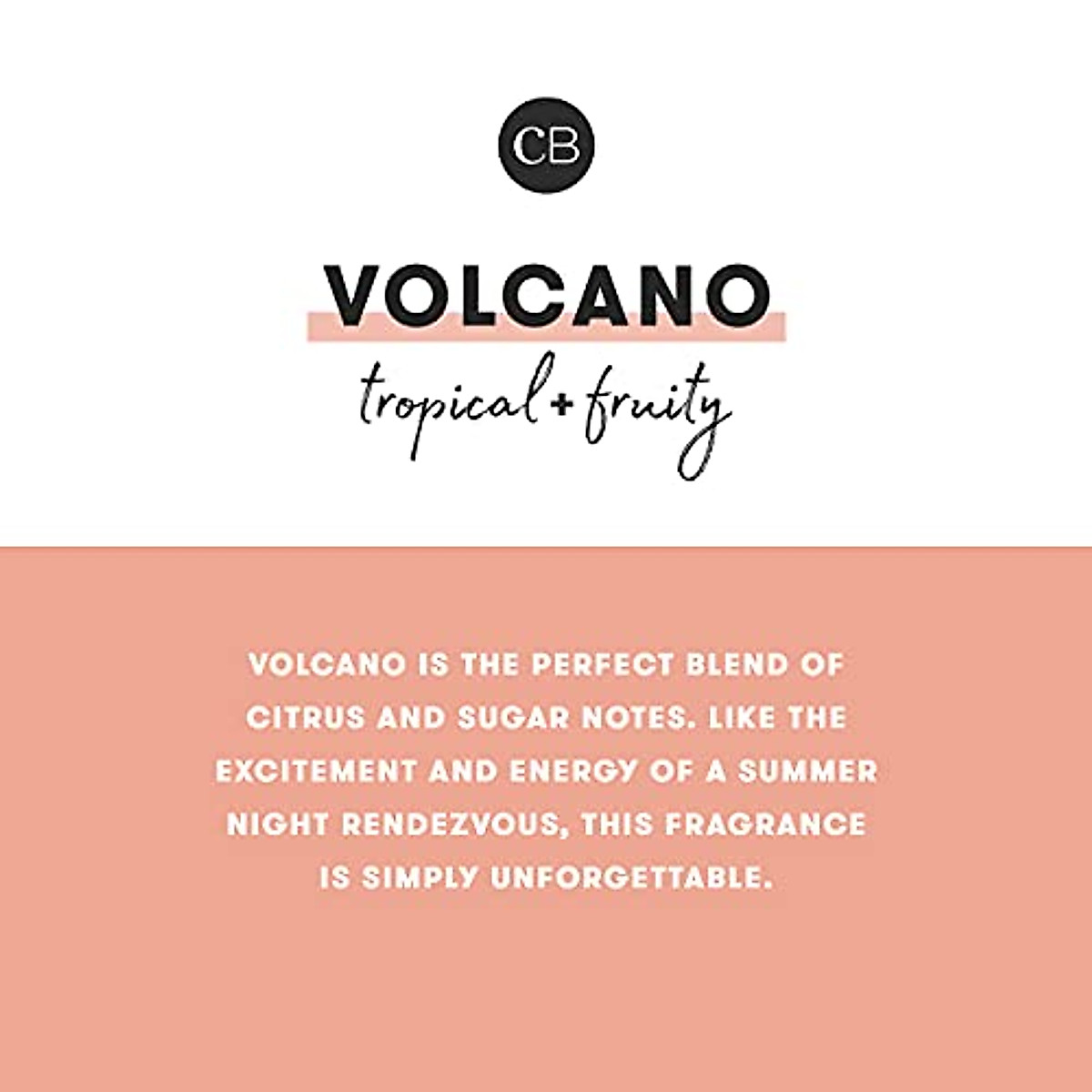 Capri Blue Jumbo Faceted Candle - 30 Oz - Volcano