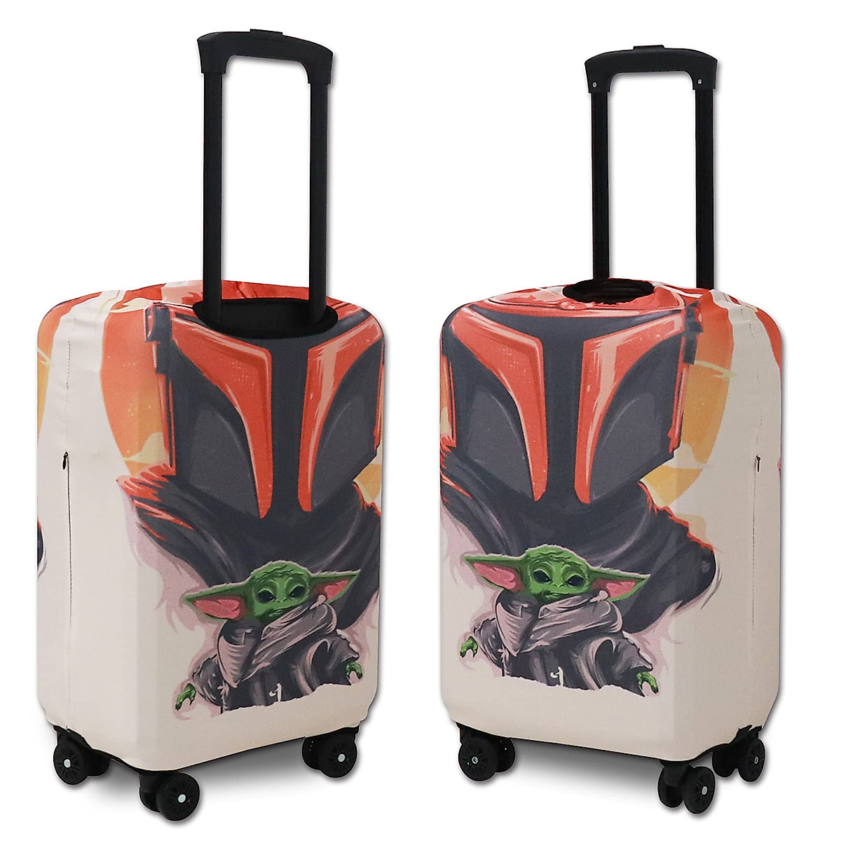Movie Covers Travel Luggage Protector Suitcases Cover for Boys Trunk Case Washable Covers with Zipper Suitable 18-20inch