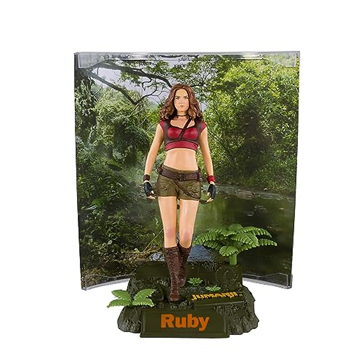 McFarlane Toys - Movie Maniacs Ruby Roundhouse (Jumanji) 6in Posed Figure