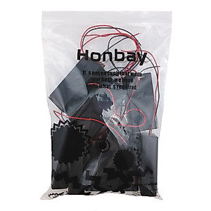 Honbay 10pcs 2AA Battery Holder Storage Case with Wires and On/Off Switch
