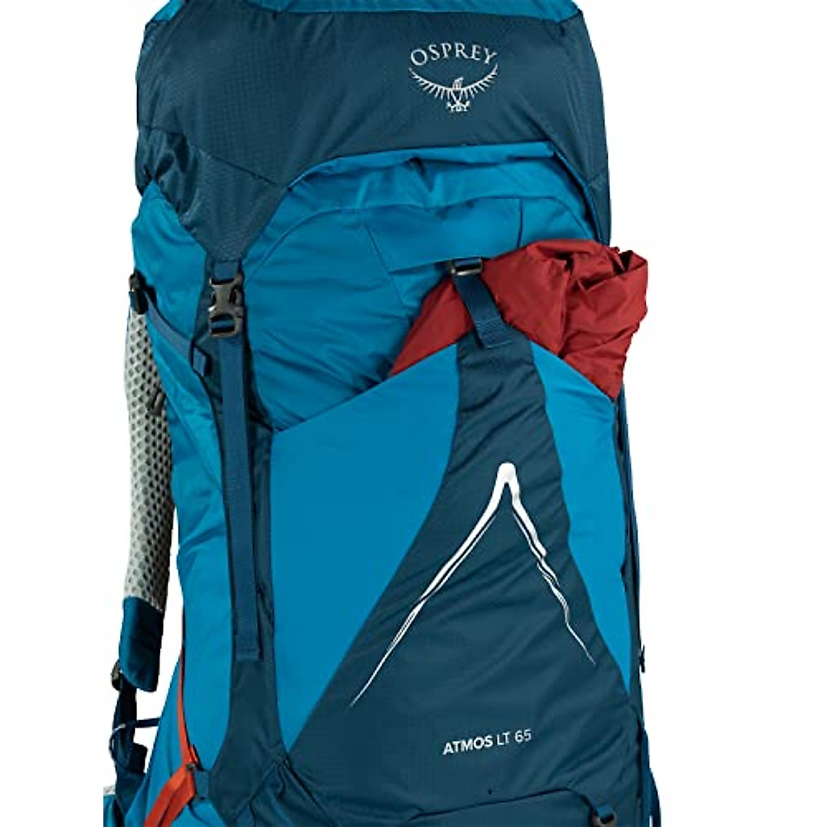 Osprey Atmos AG LT 65L Men's Backpacking Backpack, Scenic Valley/Green Peppercorn, Small/Medium