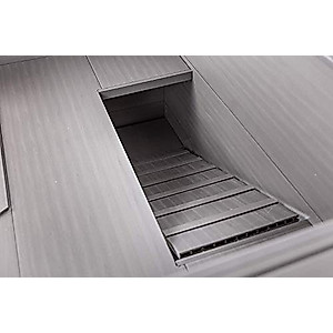 New Age Pet ECOFLEX Jumbo Park Avenue Indoor Rabbit Hutch in Nantucket Grey