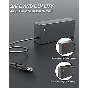 WUKUR Charger for Bike Battery Power Supply Compatible with Bike XP™, XP™ Step-Thru, XP™ Lite,XPremium, XP™ Trike, Xpedition Ebike with 8.9FT Power Cord