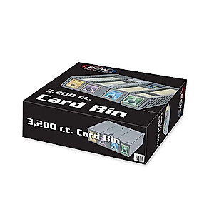 BCW Collectible Card Bin, 4 ct Case