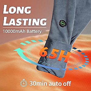 Remo Neck Heating Pad, Portable Cordless Heating Pad for Neck Pain, Compact Heated Neck Wrap with Soft, Heated Scarf Gift for Family,Gray