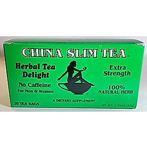 China Slim Tea (Extra Strength), 1.7 Oz (20 Count)