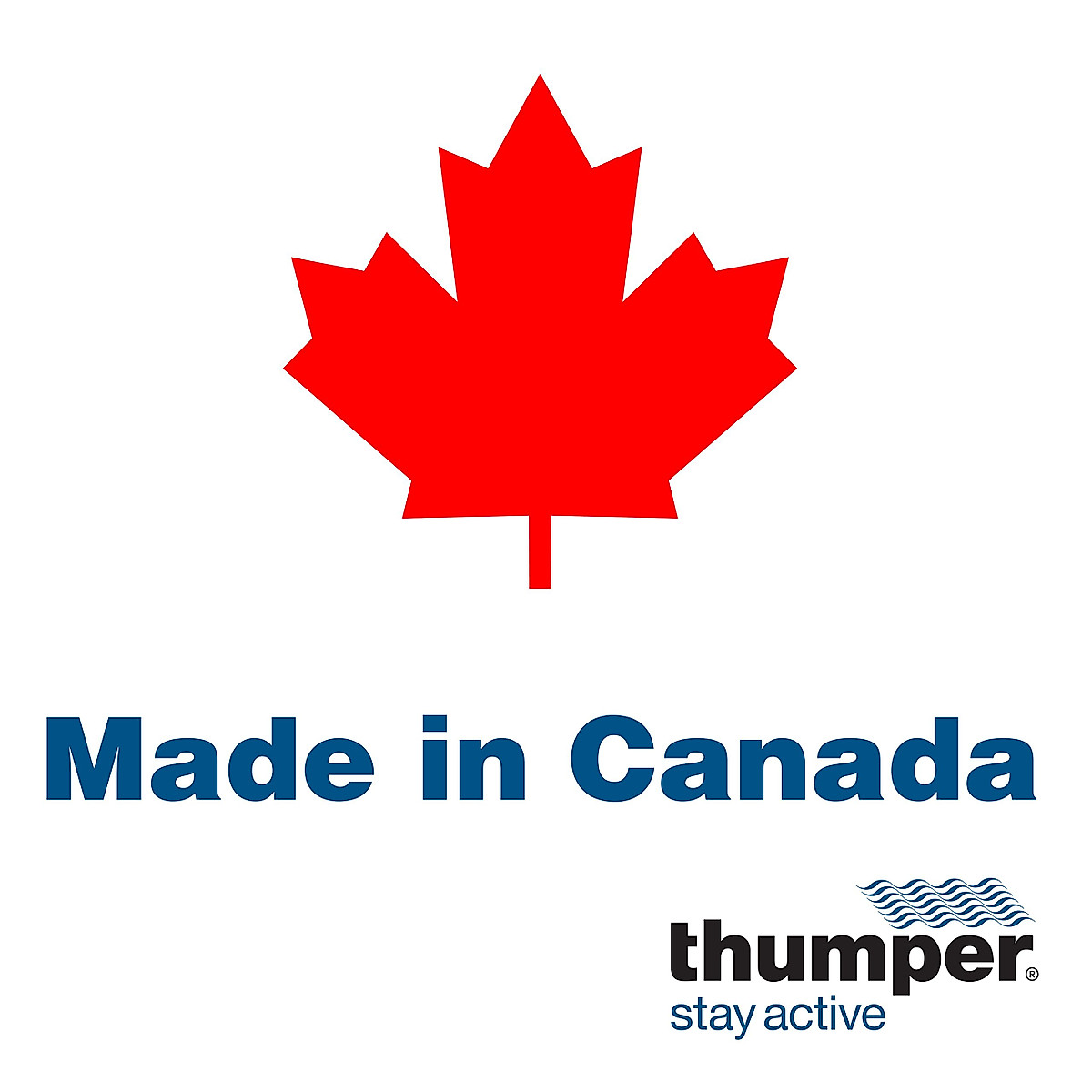 Thumper Sport Percussive Massager - Deep tissue home use massager for muscles, back, shoulders, legs, arms. Portable percussive therapy action electric handheld massager with long handle