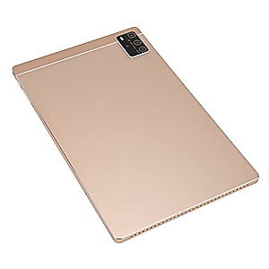 Gaming Tablet, 10.1-inch Tablet 100 to 240 V Golden for Business (US Plug)