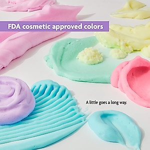 Pacific Shaving Company COLORFUL Shaving Cream, Shave with Purpose - Safe & Natural Ingredients, Cruelty Free, Made in the USA - 6 Item Bundle (7 oz each)