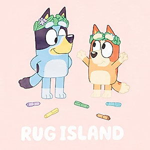 Bluey Bingo and Friends Toddler Girls 3 Pack Graphic T-Shirt Blue/Grey/Pink 3T