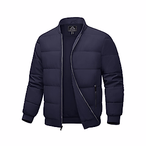 MAGNIVIT Mens Windbreaker Athletic Jacket Bomber Jackets Camping Outdoor Fall Jacket Oversize Jacket Mens Winter Jackets