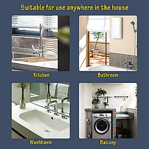 Faucet Rack Over Faucet Sponge Holder Faucet Caddy Faucet Sponge Holder Stainless Steel Sponge Holder for Soap, Scrubber, Towel etc