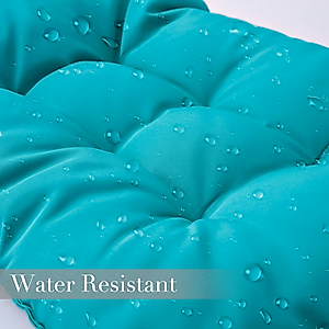 Enipate Adirondack Chair Cushions Set of 2, Weather Resistant Patio Chair Cushion for Adirondack, Thicken Outdoor Seat Pads High Back Rocking Chair Cushion