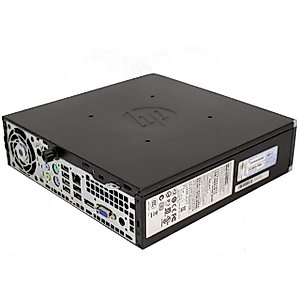HP 8300 USFF Computer Desktop PC, Intel Core i5 3.2GHz Processor, 8GB Ram, 120GB Solid Drive, WiFi | Bluetooth, 1080p Webcam, Wireless Keyboard & Mouse, 20 Inch Monitor, Windows 10 (Renewed)
