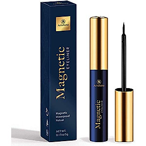 Arishine Magnetic Eyeliner, Natural Look,Waterproof and Smudge Resistant