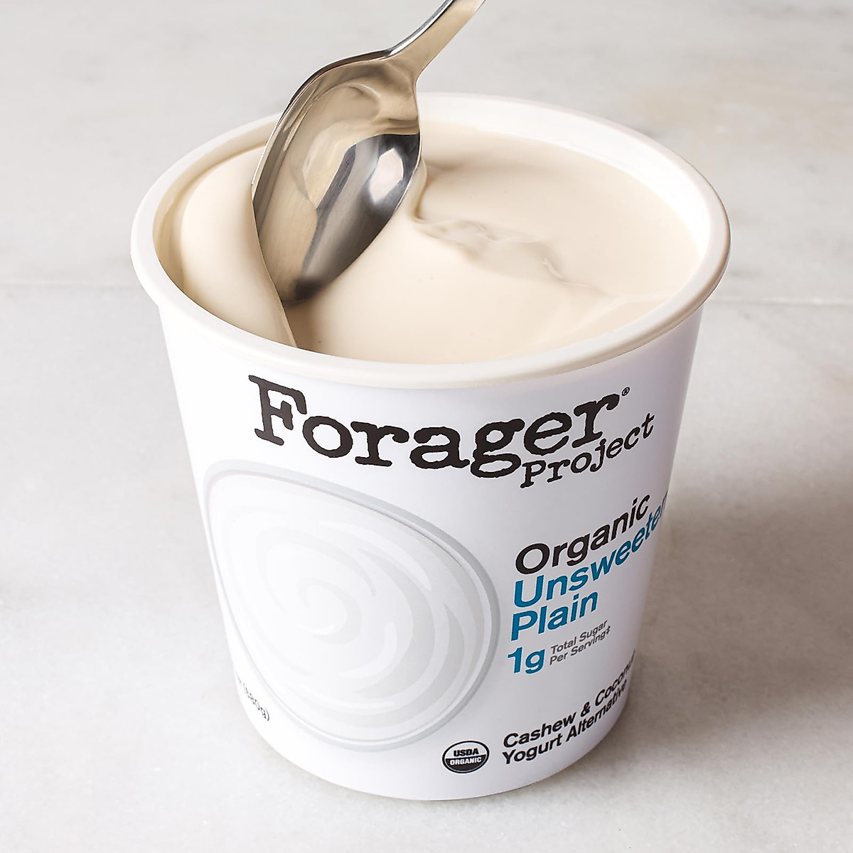 Forager Project Cashewmilk Yogurt, Unsweetened Plain, 24-Ounce