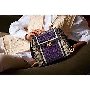 MKF Collection Crossbody Bag for Women, Vegan Leather shoulder Bag Handbag Purse By Mia K