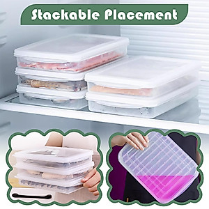 6 Pack Bacon Keeper, Deli Meat Saver for Refrigerator, Container with Airtight Lid, Cold Cuts Cheese Bacon Storage Container for Refrigerator, Lunch Meat Container, 3pcs Serving Tongs