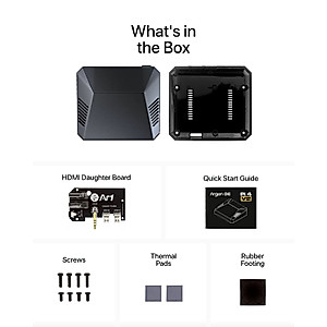 Argon ONE V2 Aluminum Case for Raspberry Pi 4 | with Power Button and Fan