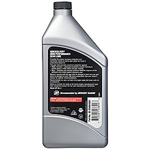 Quicksilver 92-858064Q01-6PK High Performance Gear Lube (6/1Qt)