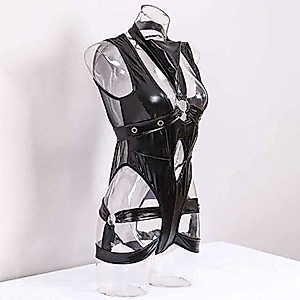 Zzalalana Sexy Cosplay Lingerie for Women Sex Naughty Kawaii Maid School Girl Cat Girl Bunny Roleplay Outfit Sheer Mesh Sluttly Babydoll Bodysuit Christmas Bow Santa Lingerie 343