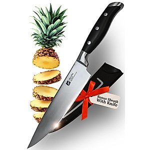KarvePro Sharp, High Carbon Stainless Steel, Chef’s Knife-Professional 8 inch, Multipurpose Kitchen Knife